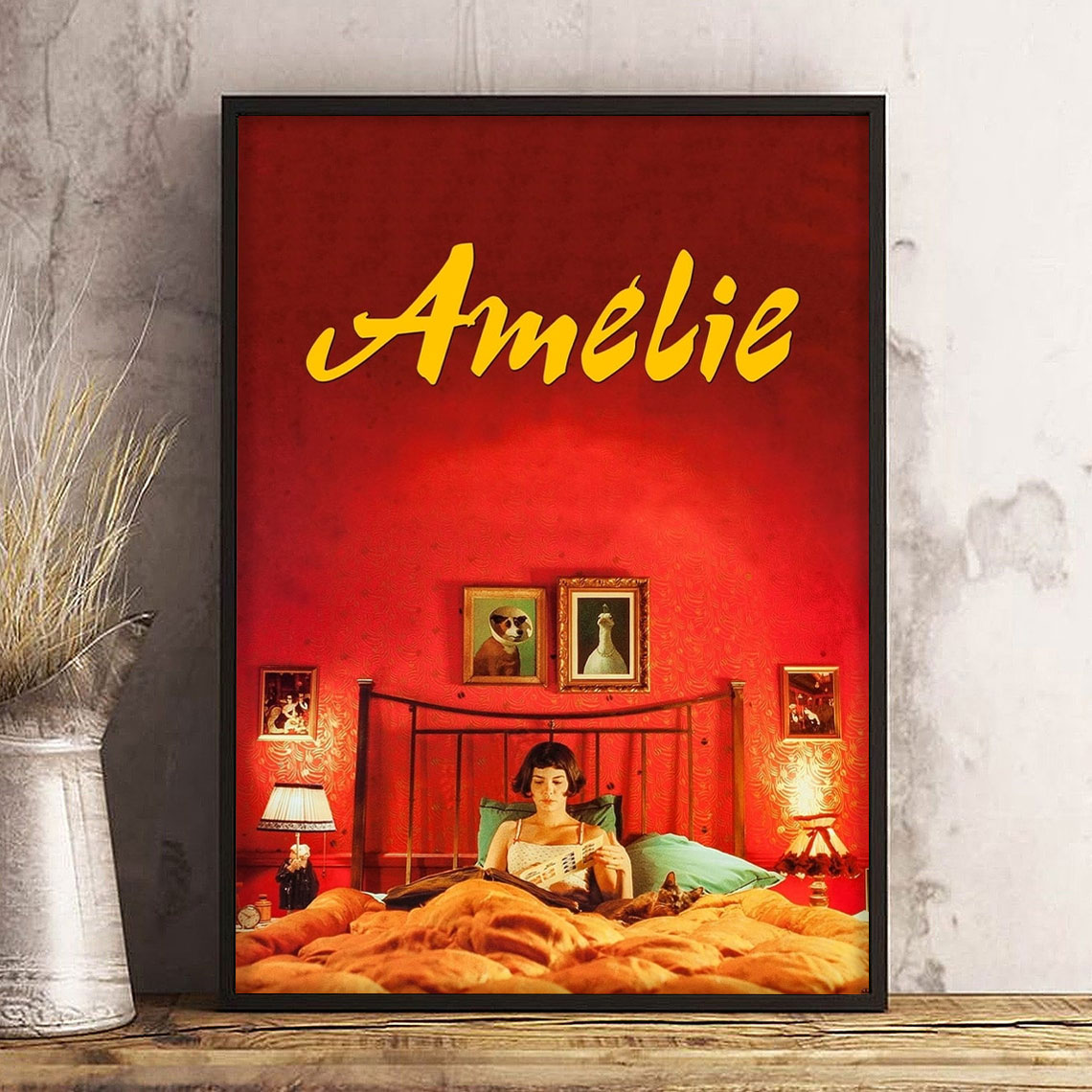 Movie Poster Film Poster Amelie Poster Wall Art Wall Dec Inspire Uplift