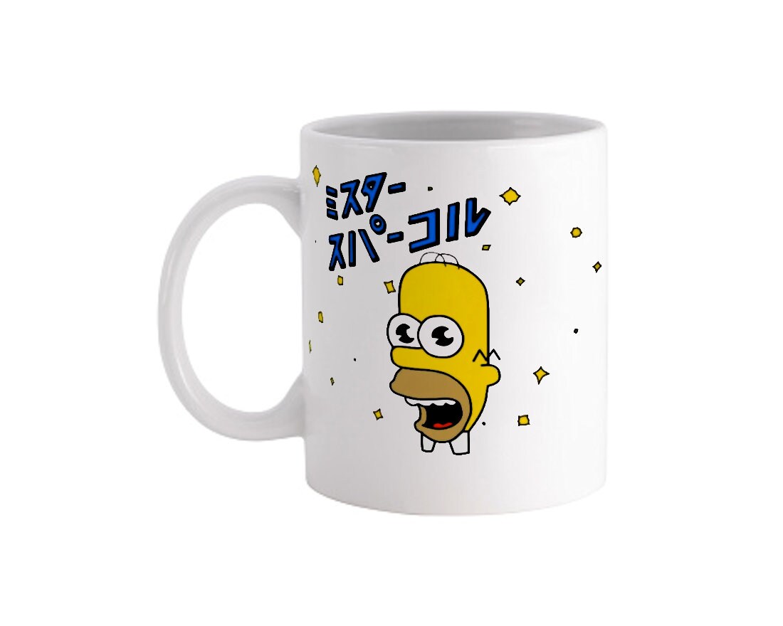 Homer Mr. Sparkle Japan The Simpsons Comedy TV Sho | Inspire Uplift