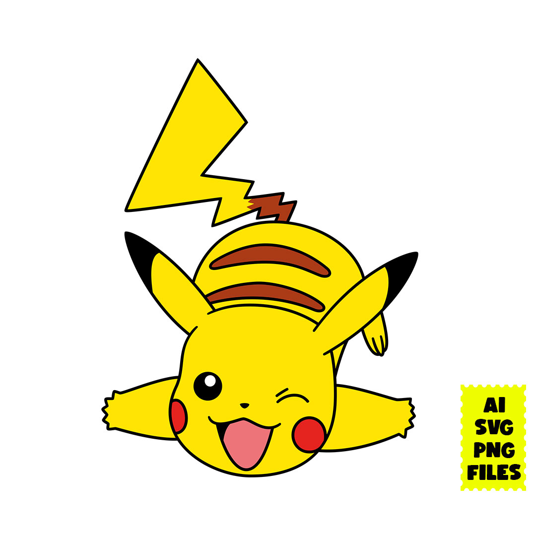 Funny Pikachu Svg, Pokemon Svg, Pikachu Svg, Pokemon Pikachu - Inspire ...