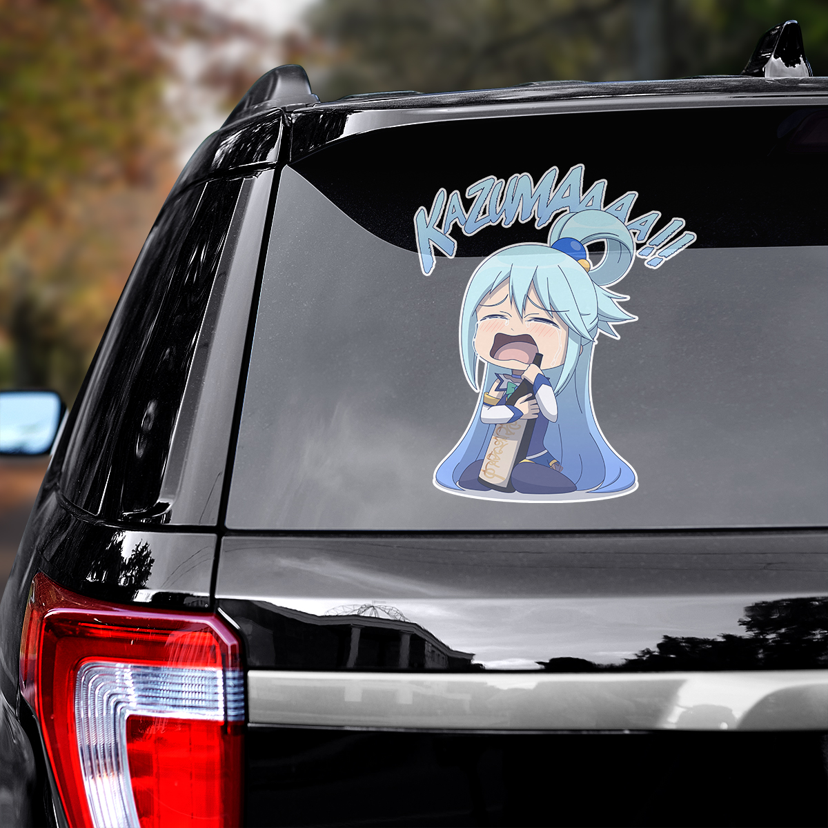 Anime Decal, KonoSuba Sticker, Anime Sticker, Aqua Sticker F | Inspire ...