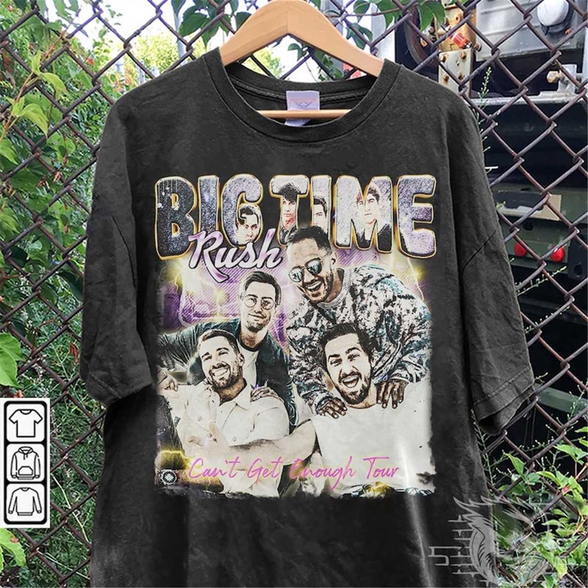 Big Time Rush Music Shirt, Big Time Rush 90S Y2K Vintage Ret | Inspire ...