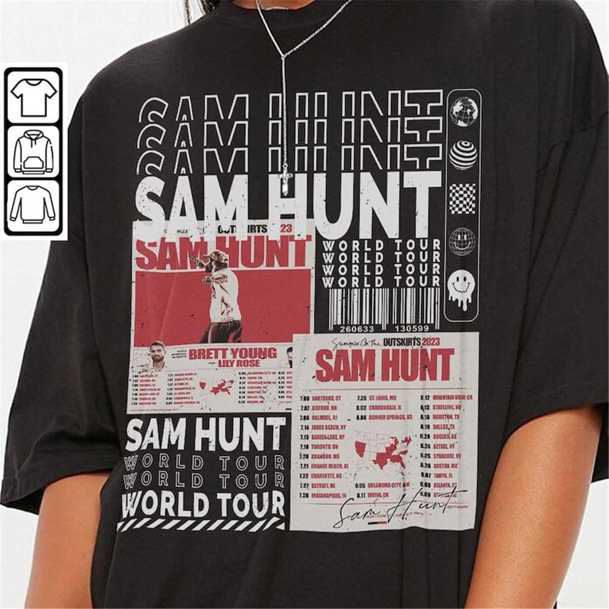 Sam Hunt Music Shirt, 90s Y2K Merch Vintage Sam Hunt Extends | Inspire ...