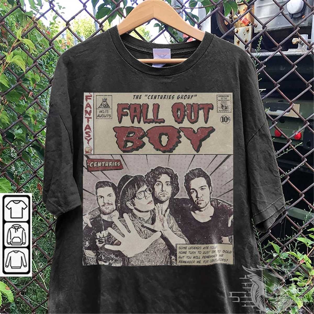 Fall Out Boy Comic Shirt, 90S Vintage Merch Book Art Fall Ou | Inspire ...