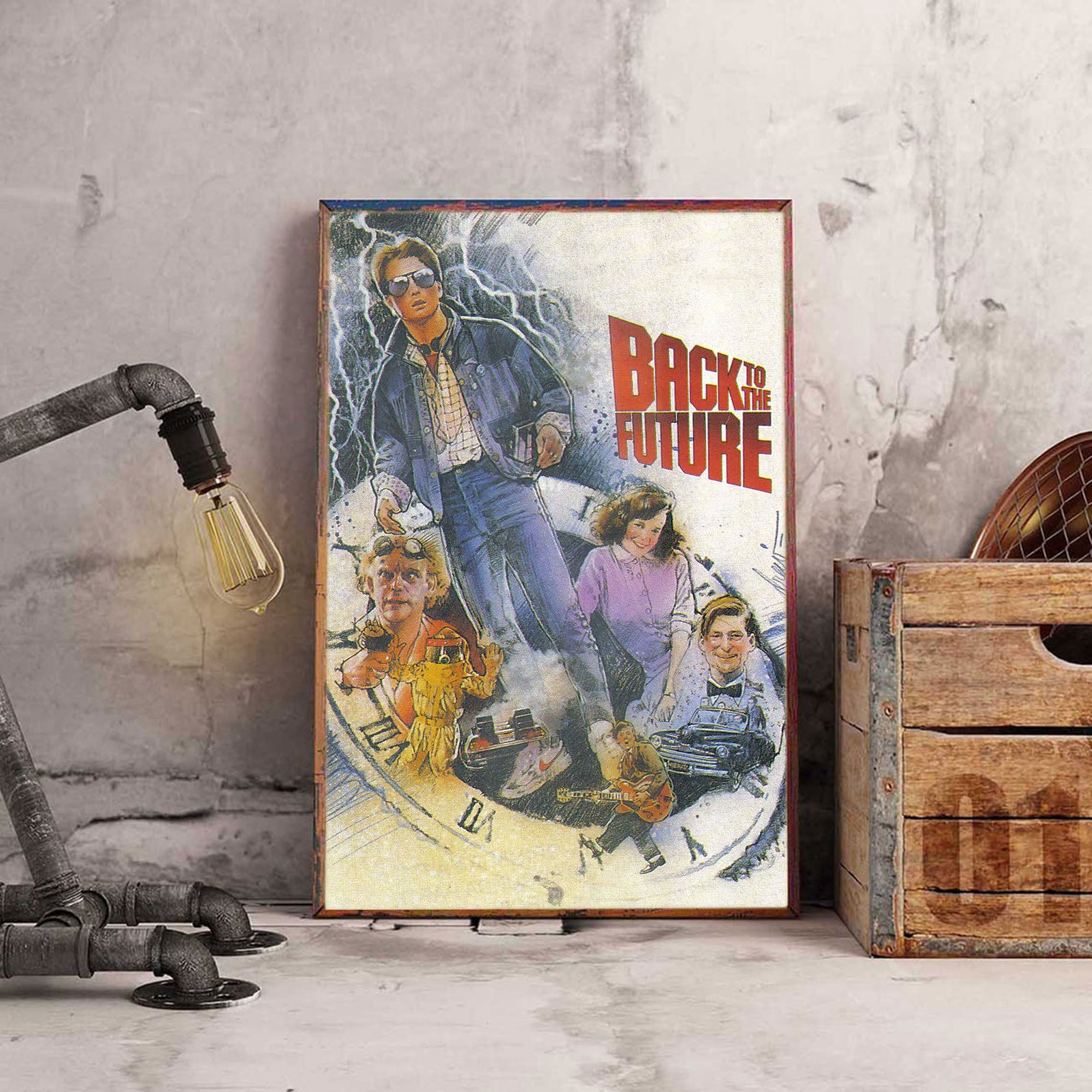 movie poster, film poster, back to the future poster, wall a | Inspire ...