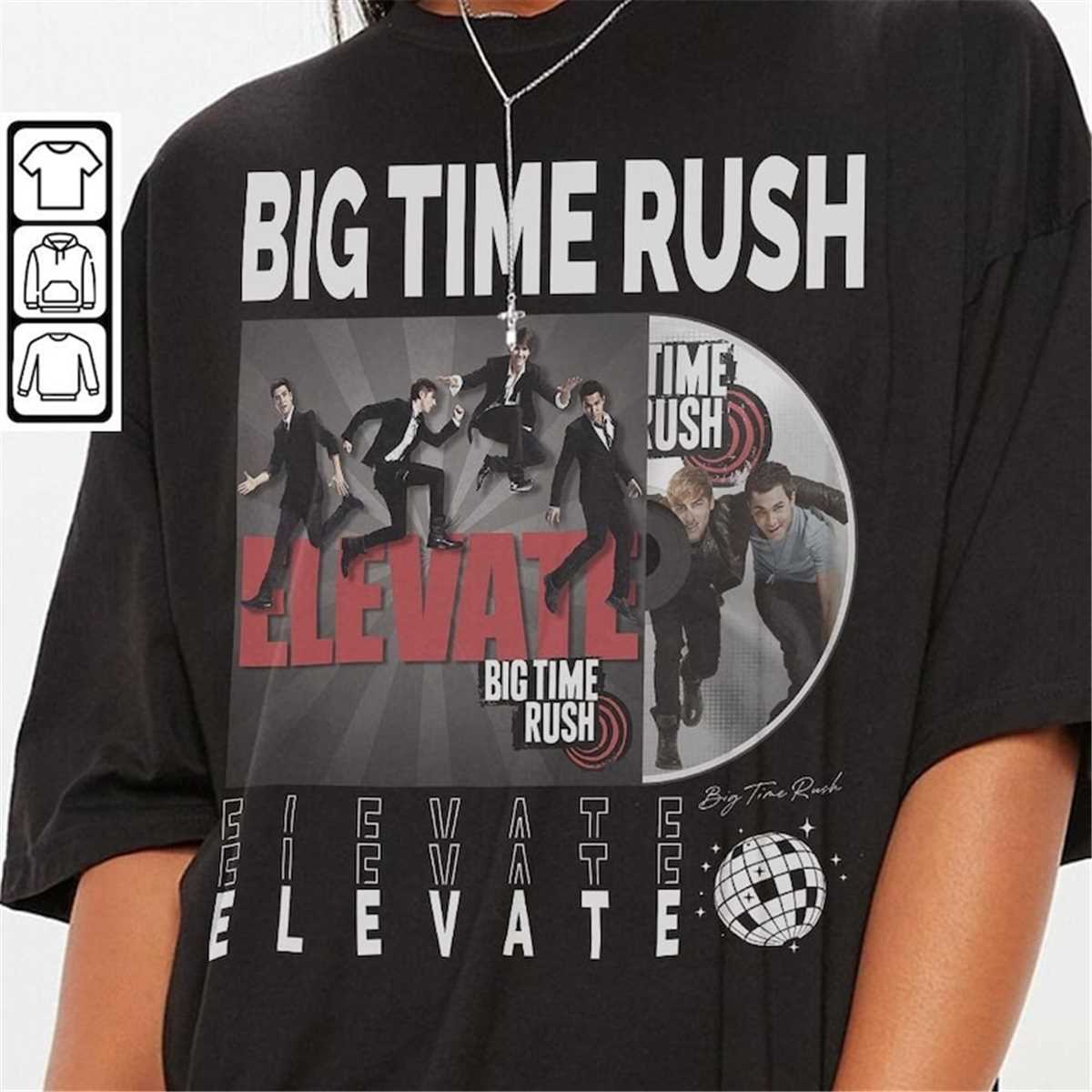 Big Time Rush Music Shirt, V1 Merch Vintage Can't Get Enough | Inspire ...