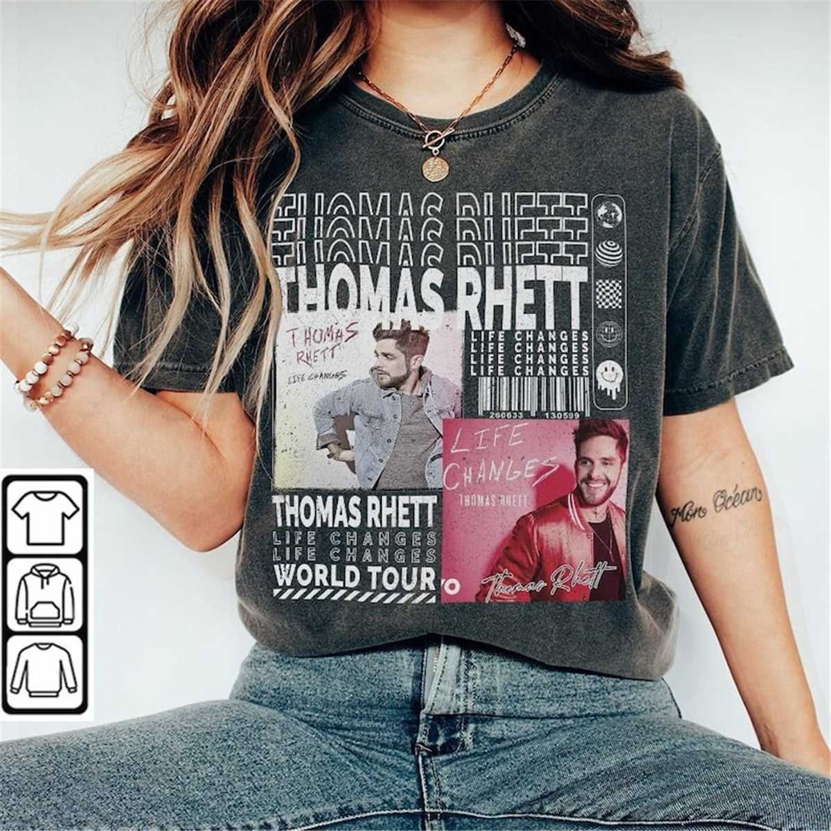 Thomas Rhett Music Shirt, Merch Vintage Home Team Tour 2023 | Inspire ...