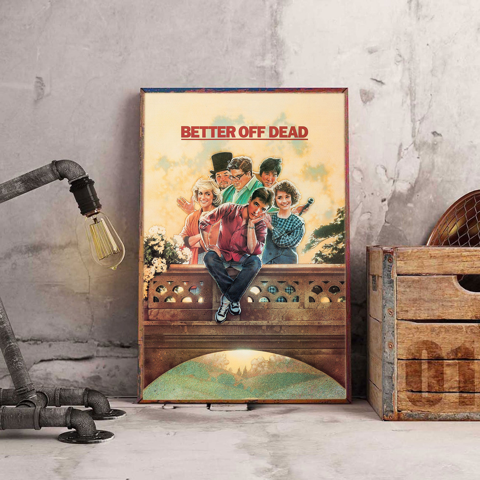 movie poster, film poster, better off dead poster, wall art, | Inspire ...