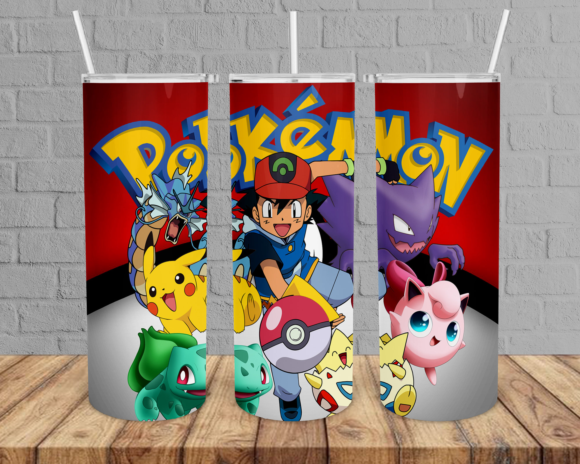 Pokemon Tumbler, Pokemon Skinny Tumbler, Pokemon Pikachu Tum | Inspire ...