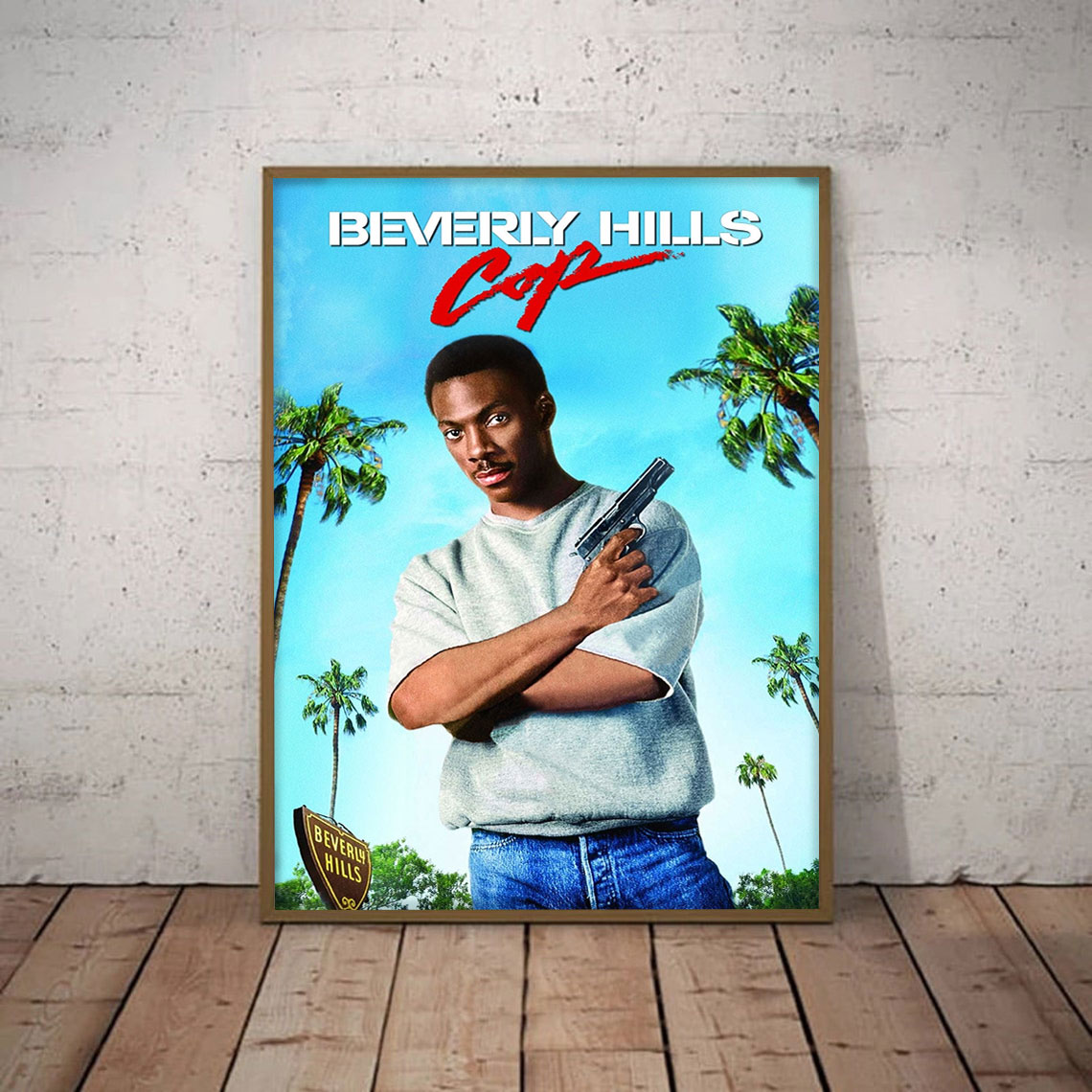 movie poster, film poster, beverly hills cop poster, wall ar | Inspire ...