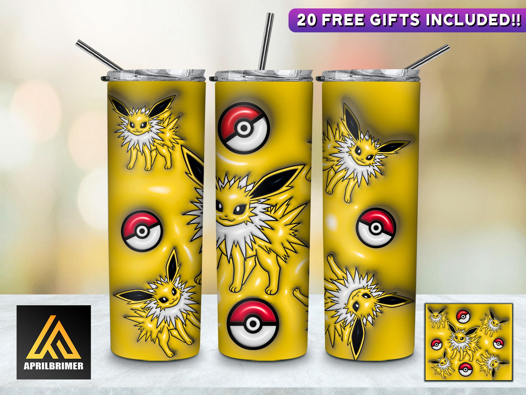 Pokemon Tumbler,Pokemon Skinny Tumbler,Pokemon Legends Battl | Inspire ...