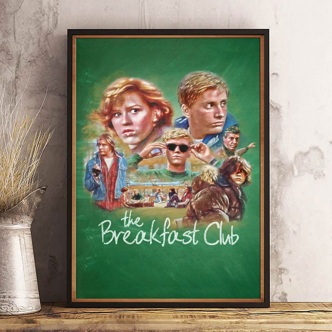movie poster, film poster, breakfast club poster, wall art, | Inspire ...