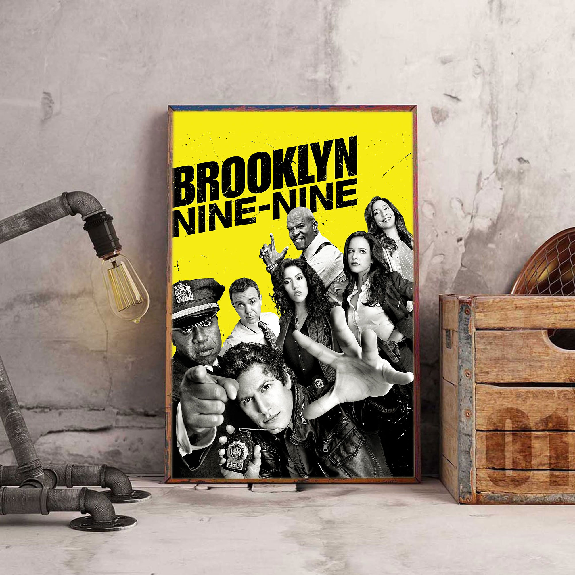movie poster, film poster, brooklyn 99 poster, wall art, wal - Inspire ...