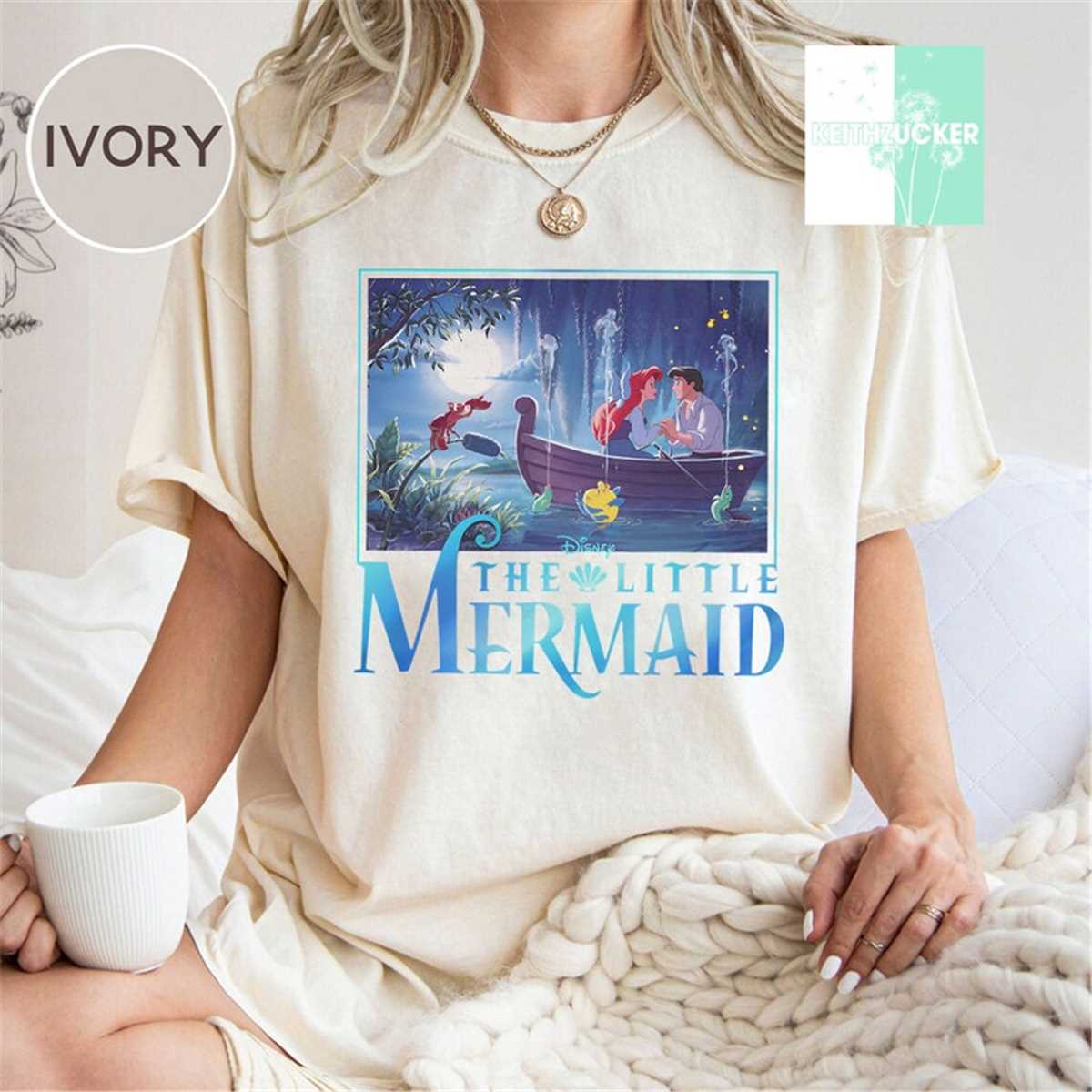 Comfort Colors Disney Little Mermaid Ariel & Eric Grotto Por | Inspire ...