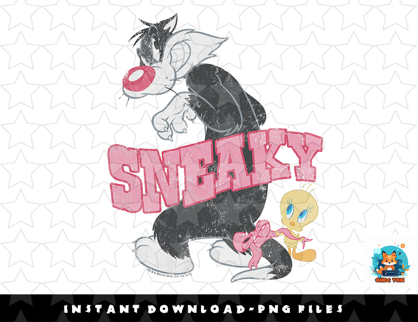 Looney Tunes Sneaky png, sublimation, digital download | Inspire Uplift