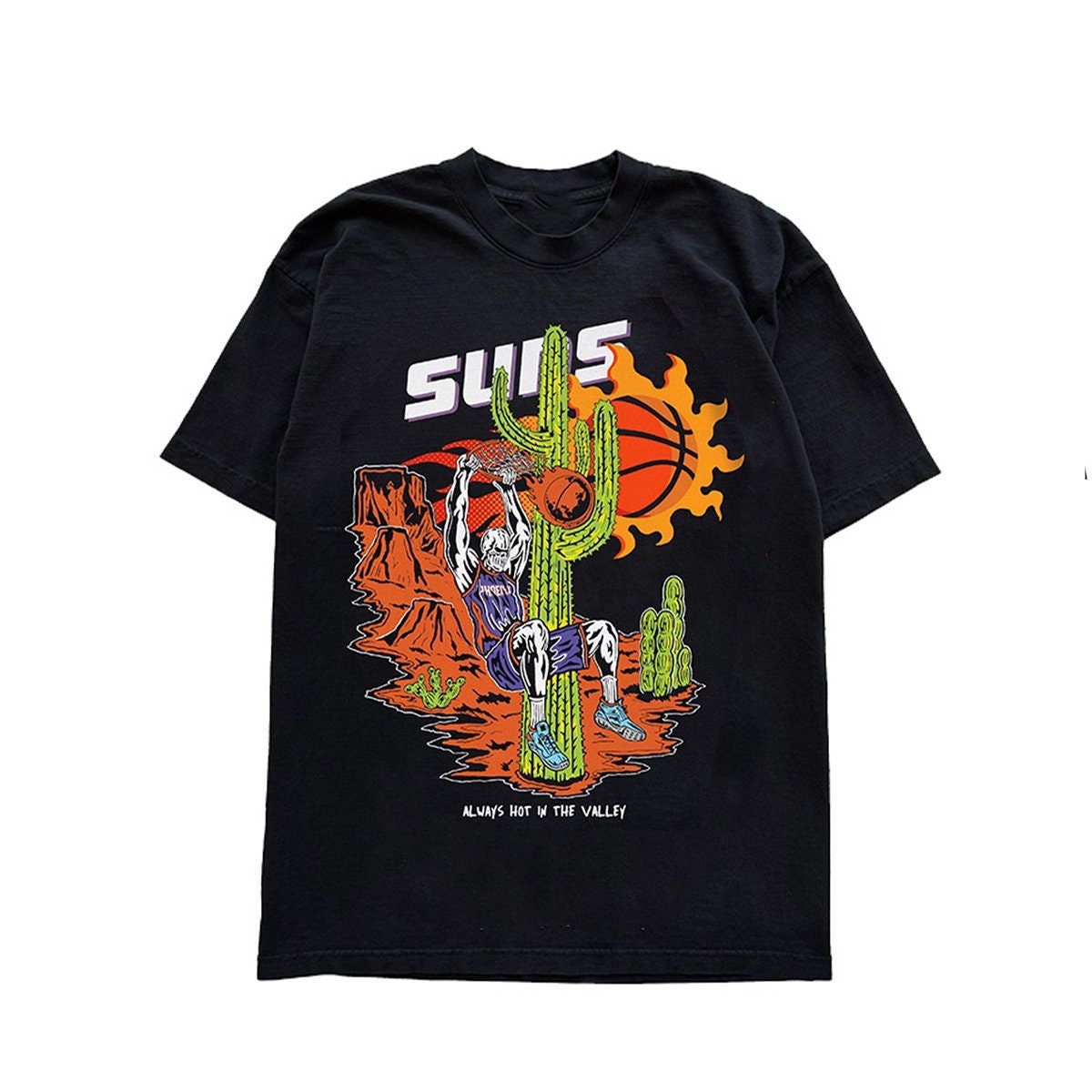 Suns x Warren Lotas: Always Hot In The Valley NBA Basketba | Inspire Uplift