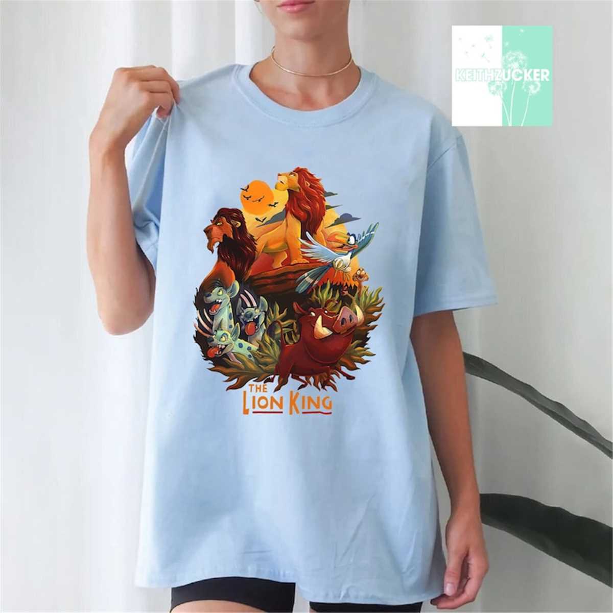 Disney Lion King Characters Main Cast Poster Graphic Comfort | Inspire ...