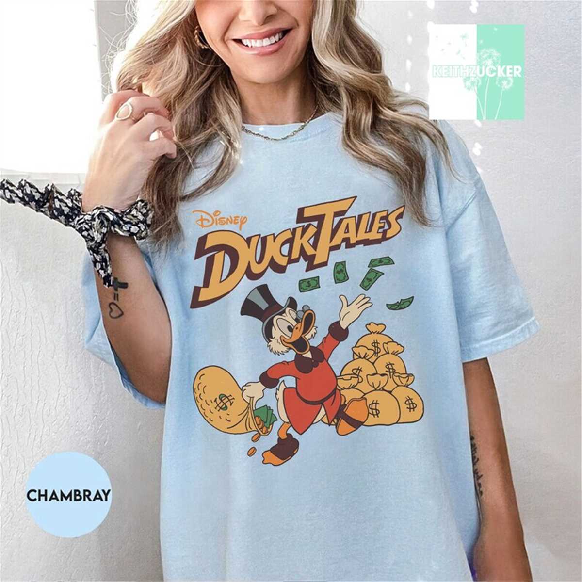 Disney DuckTales Scrooge McDuck Money Bags Retro Comfort Col | Inspire ...