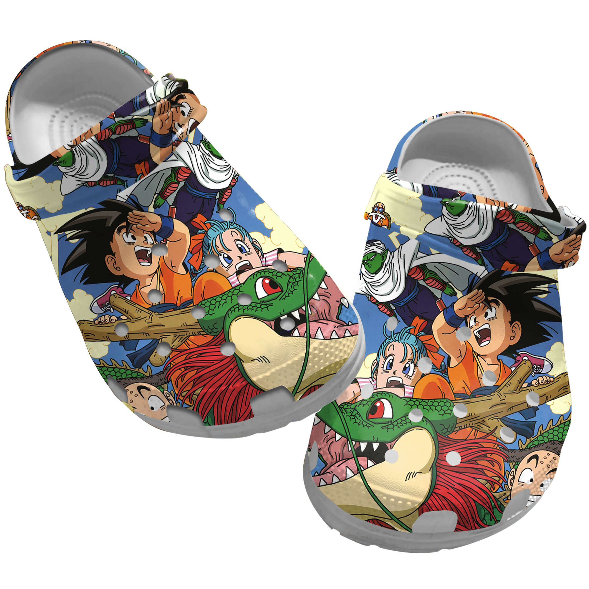 Dragon Ball, Dragon Ball Crocs, Dragon Ball Clog Shoes Unise | Inspire ...