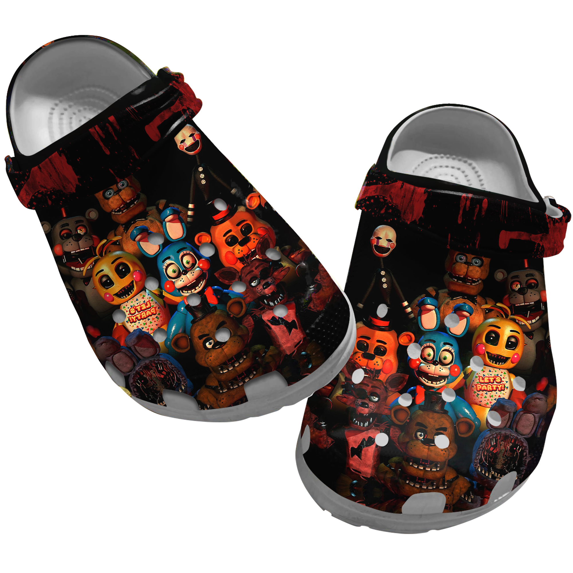 Five Nights At Freddy's Crocs, Five Nights At Freddy's Clog | Inspire ...