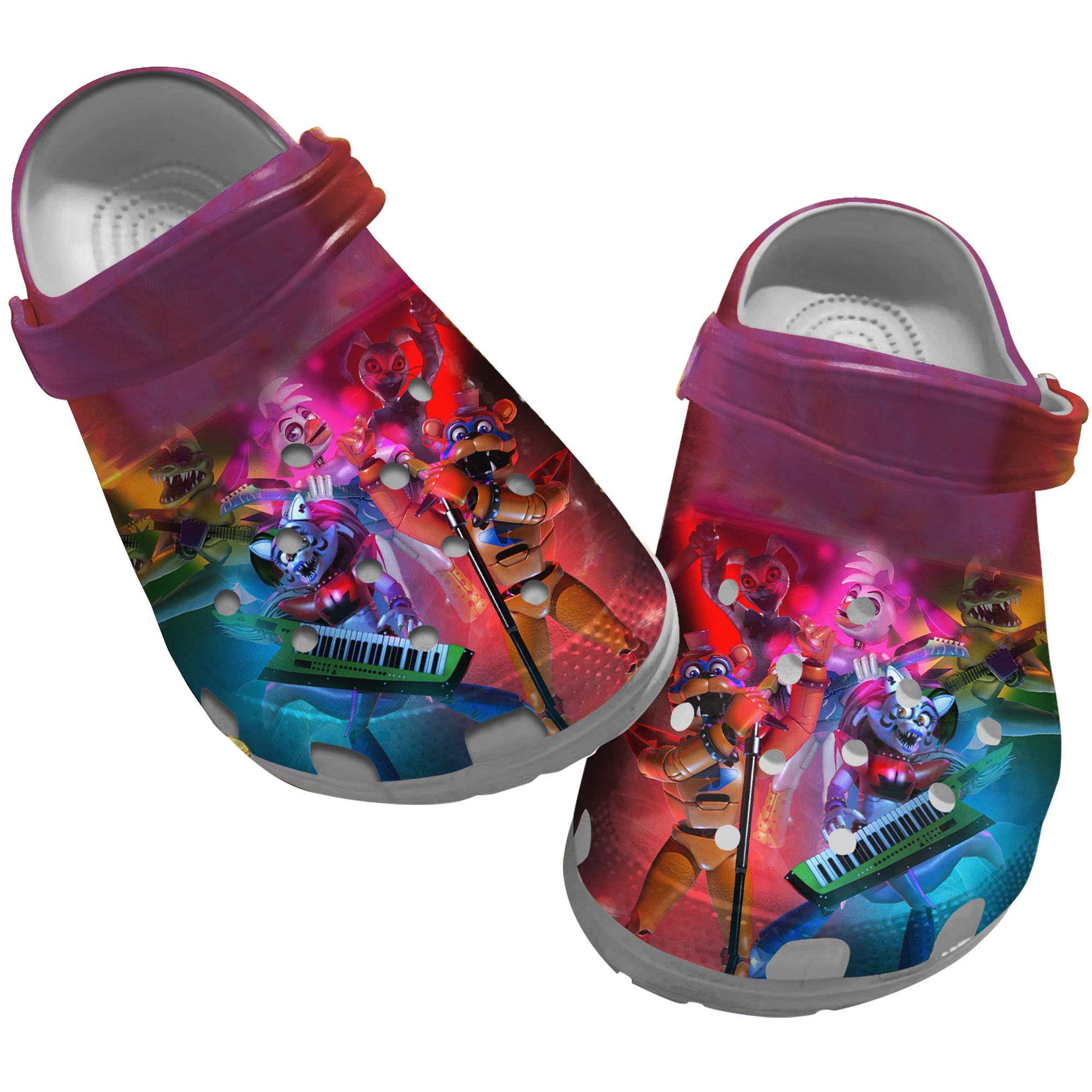 Five Nights At Freddy's Crocs, Five Nights At Freddy's Clog - Inspire ...