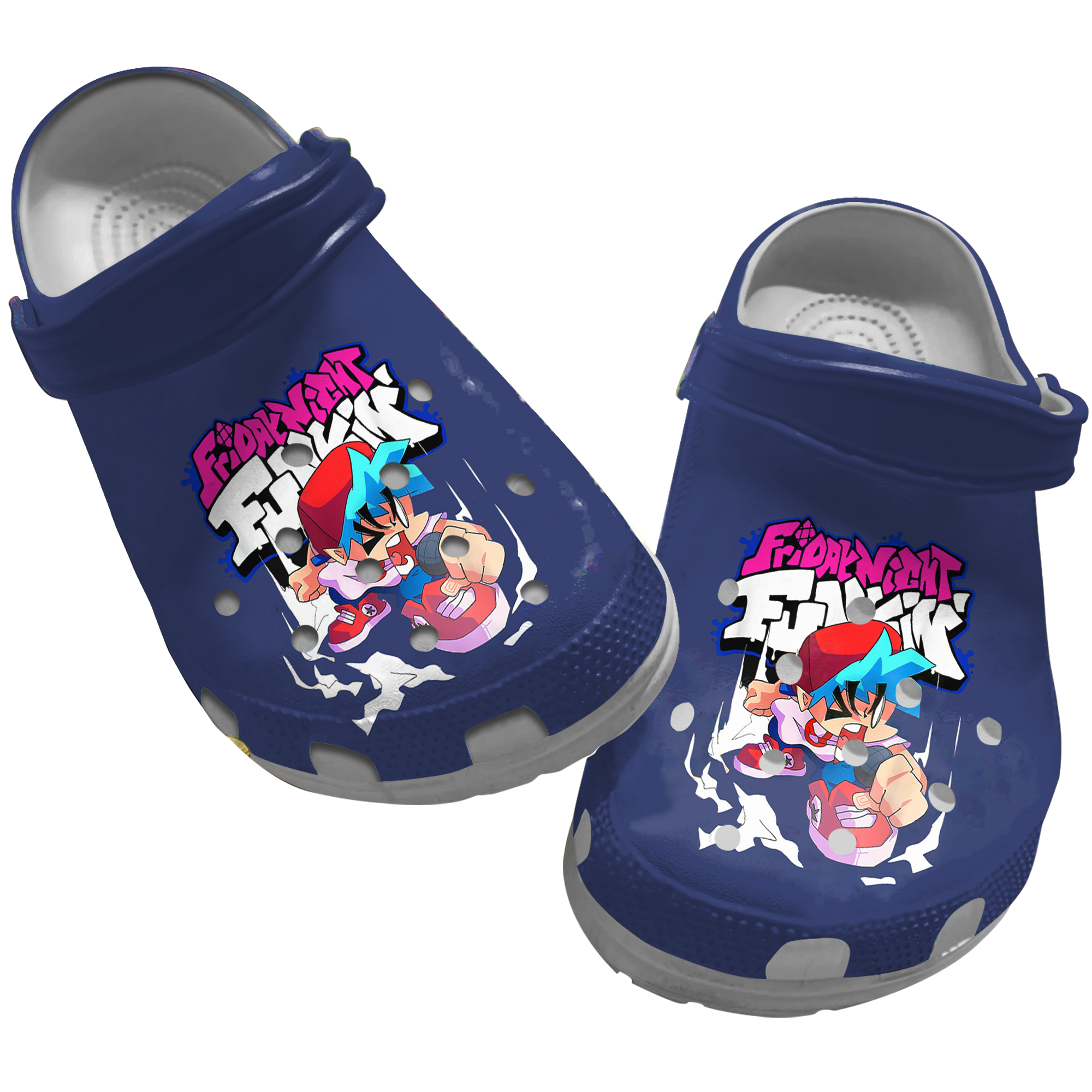 Friday Night Funkin Clog Shoes Unisex, Game Sandals, Game Cr | Inspire ...