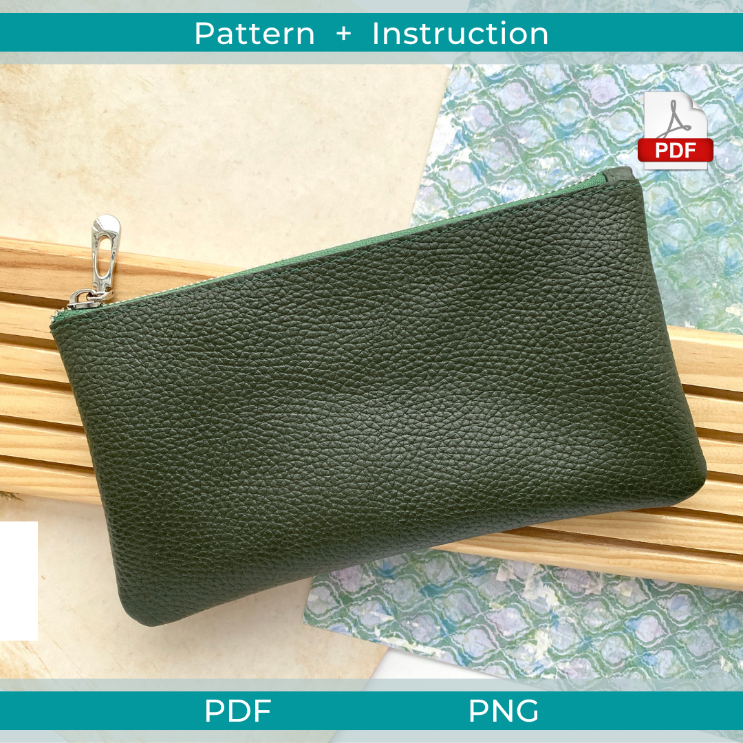 Cosmetic Bag PDF Pattern, Makeup Bag PDF Pattern, Zipper Bag | Inspire ...