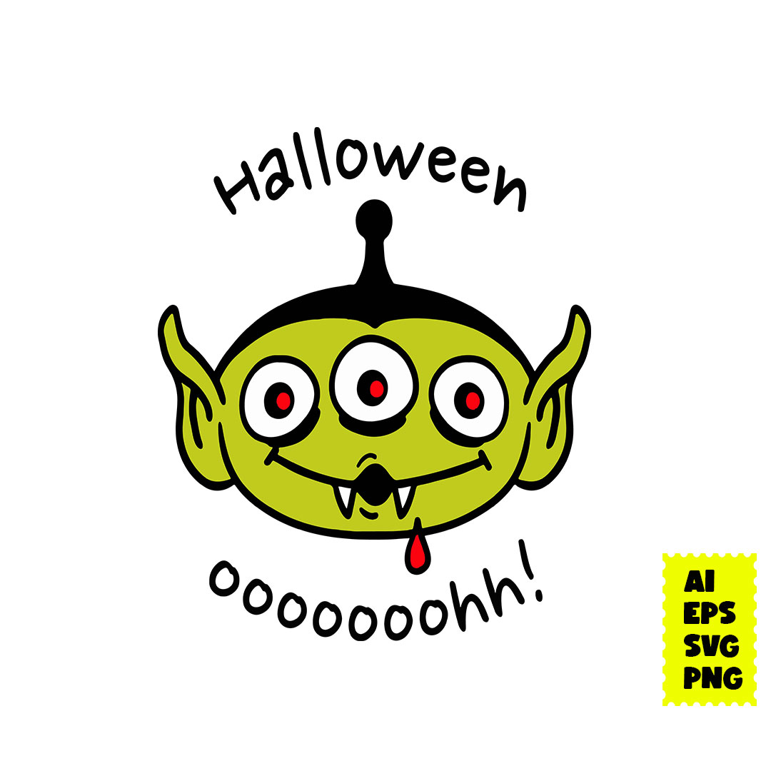 Alien Halloween Toy Story Dracula Svg, Alien Svg, Dracula Sv | Inspire ...