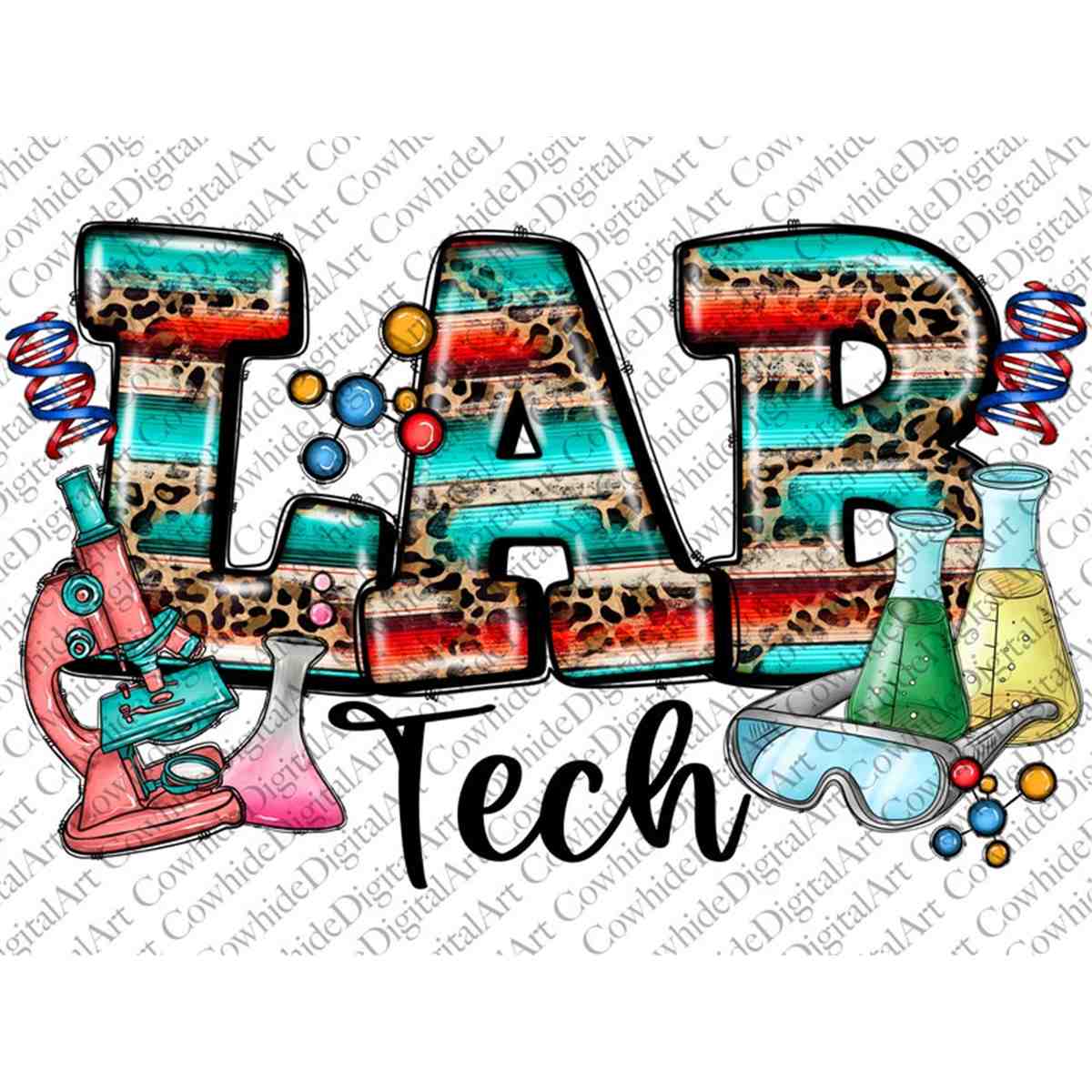 Lab Tech png, DNA, sublimation design, Laboratory Technician | Inspire ...