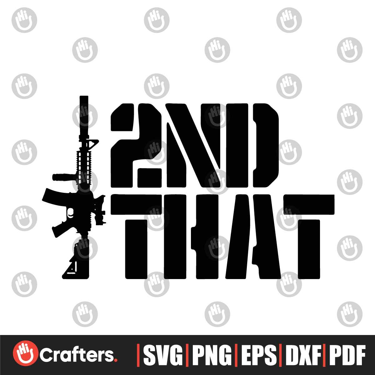 I 2nd Second That SVG, Second Amendment Ar15 Rifle Gun Firea | Inspire ...