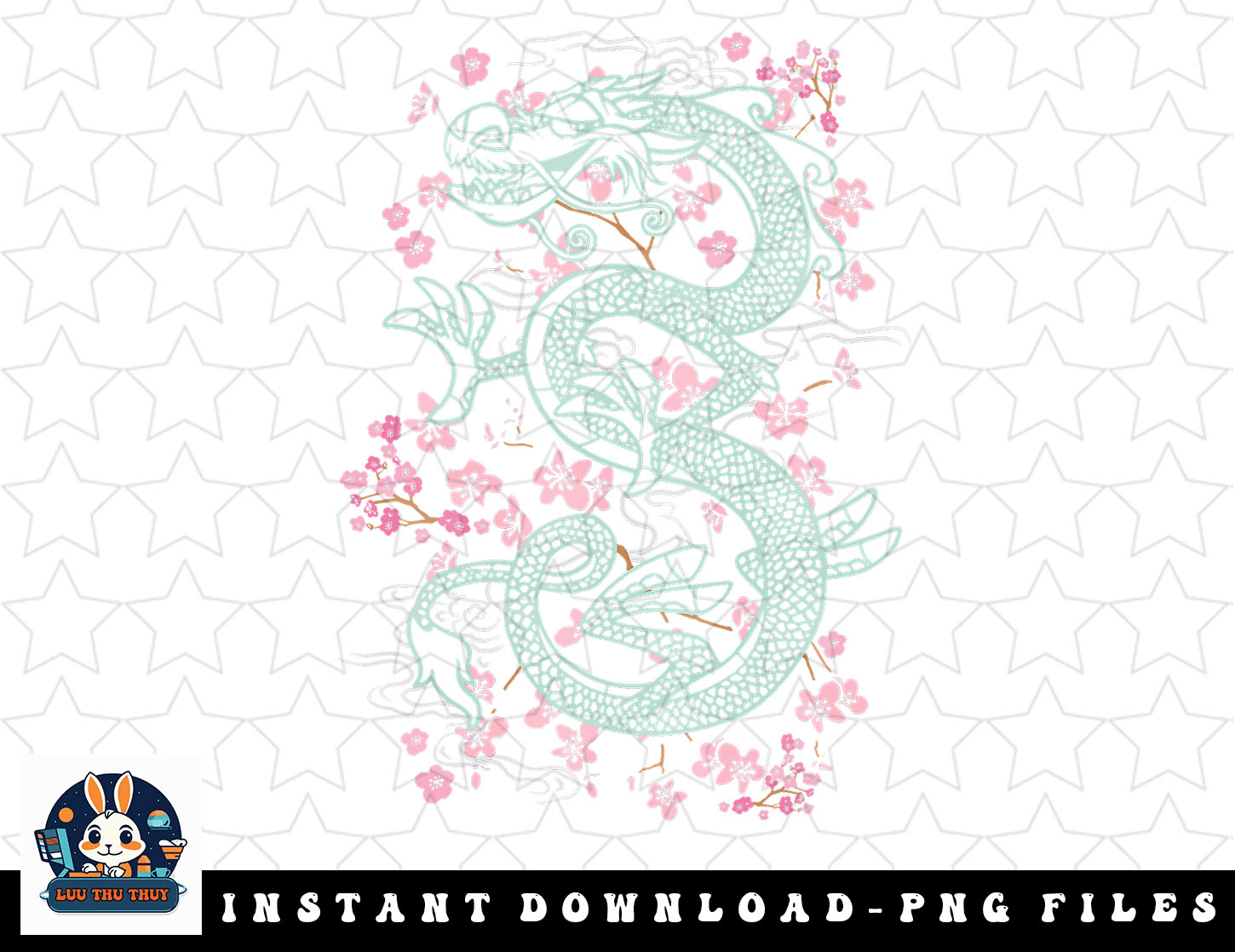 Disney Mulan Mushu Floral Outline png, sublimation, digital - Inspire ...