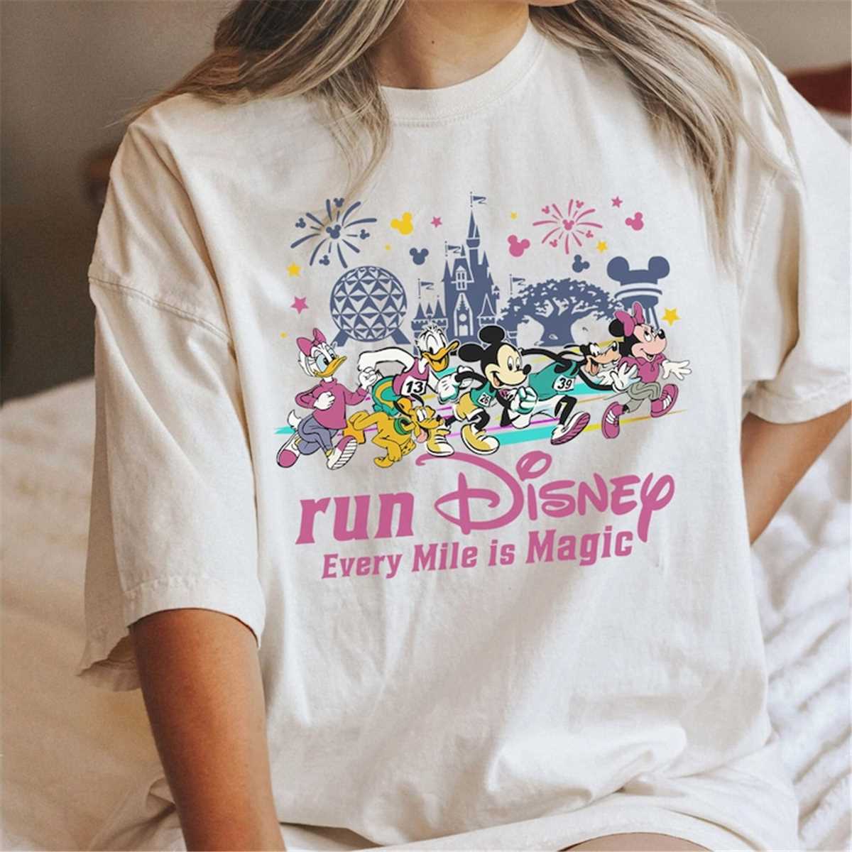 Run Disney Every Mile Is Magic Shirt, Run Disney 2023 Shirt, | Inspire ...