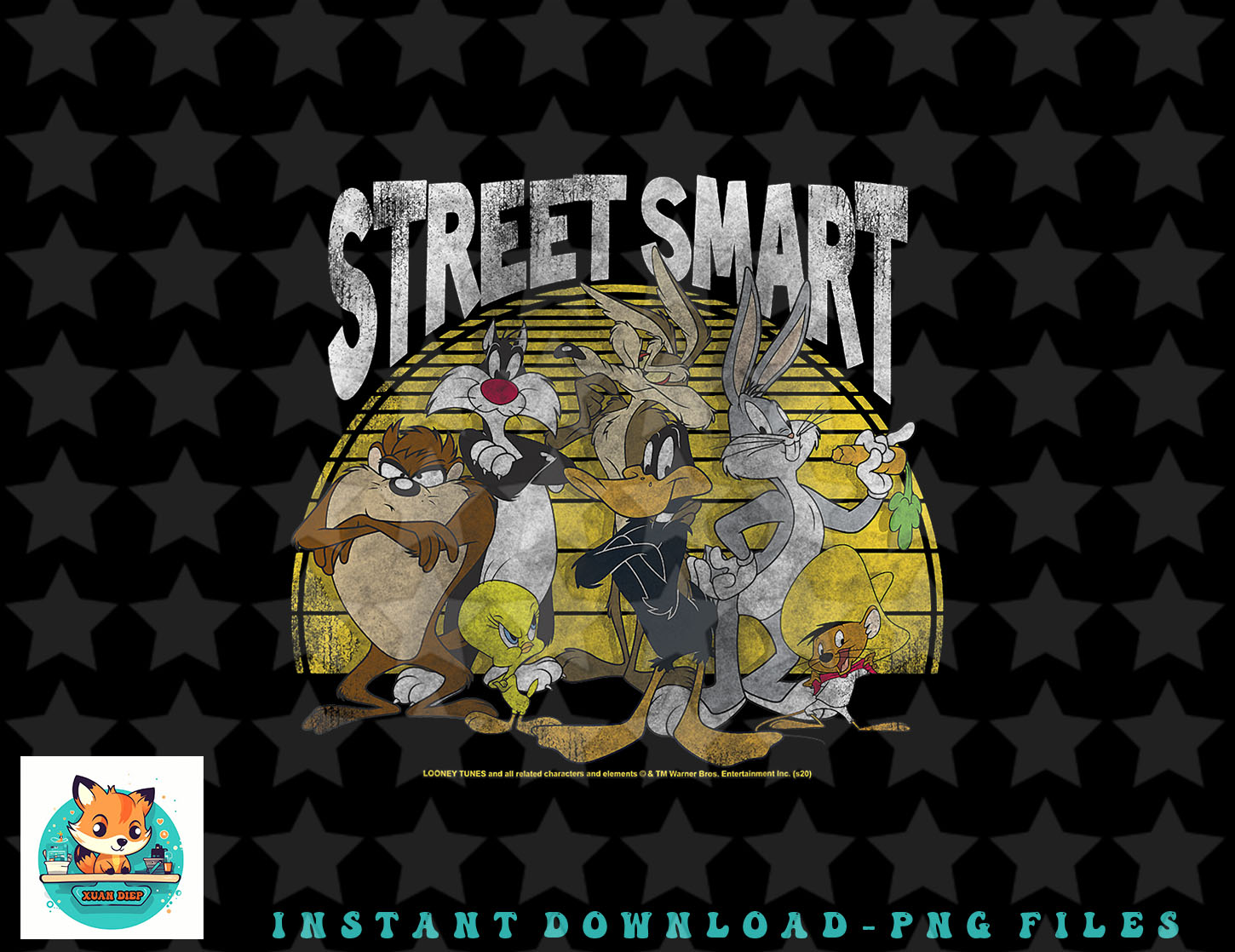 Looney Tunes Street Smart Group Shot png, sublimation, digit - Inspire ...