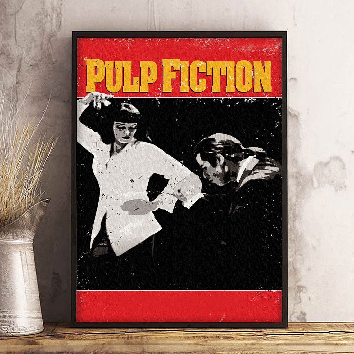 Pulp Fiction Poster, Movie Poster, Film Poster, Wall Art, Wa - Inspire ...
