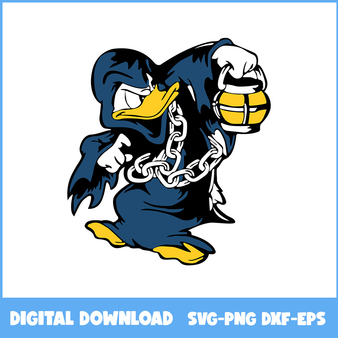 Donald Duck Spooky Disney Halloween Svg, Donald Duck Svg, Di - Inspire ...