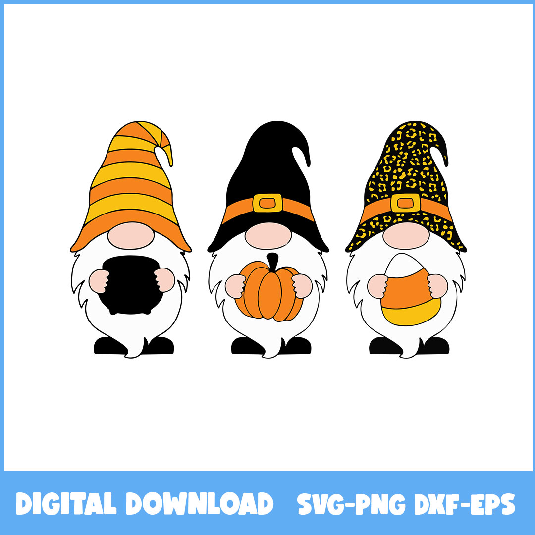 Fall Halloween Gnome Svg, Gnome Svg, Gnome Halloween Svg, Pu | Inspire ...