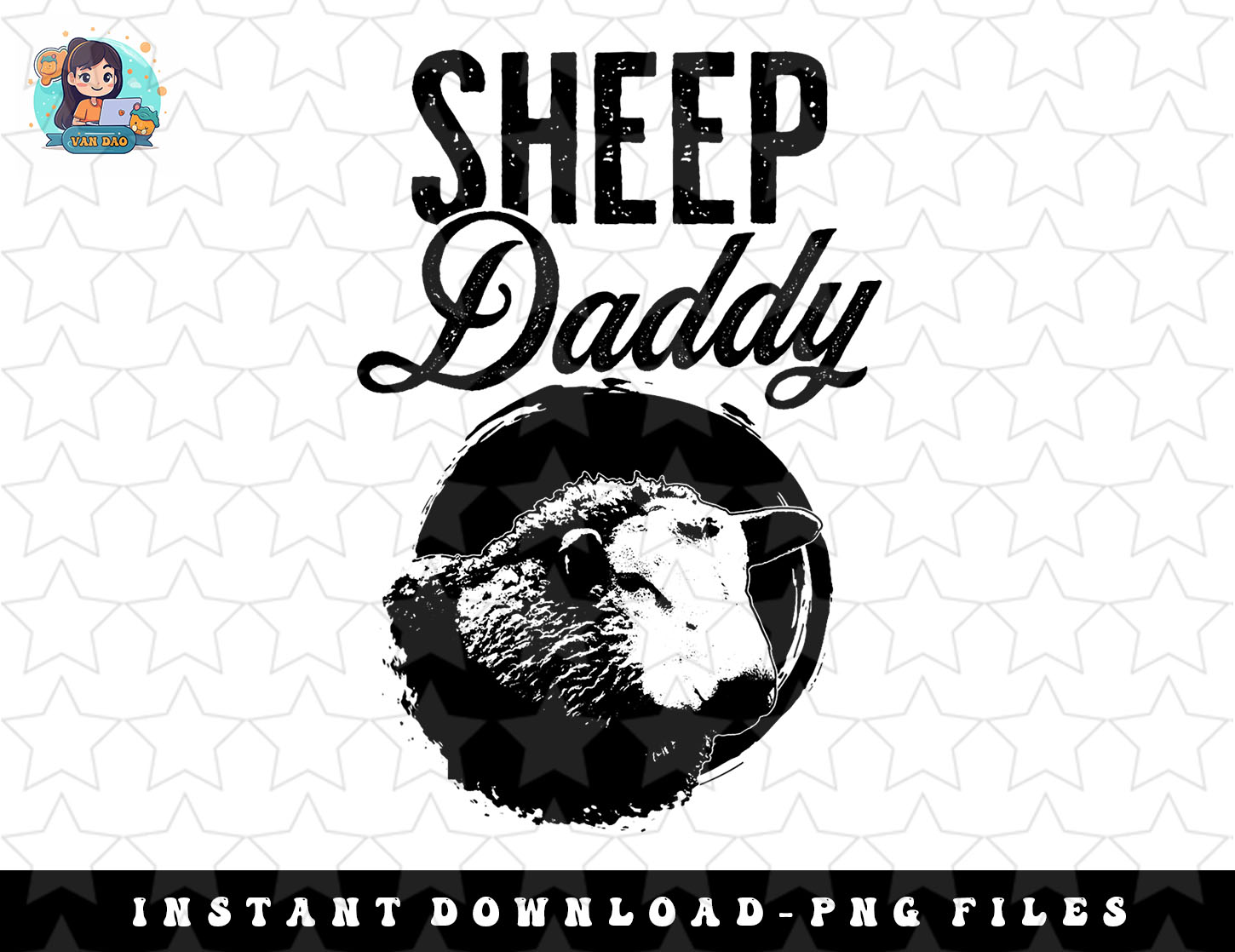 Sheep Daddy Father - Dad Sheep png, sublimation, digital dow - Inspire ...