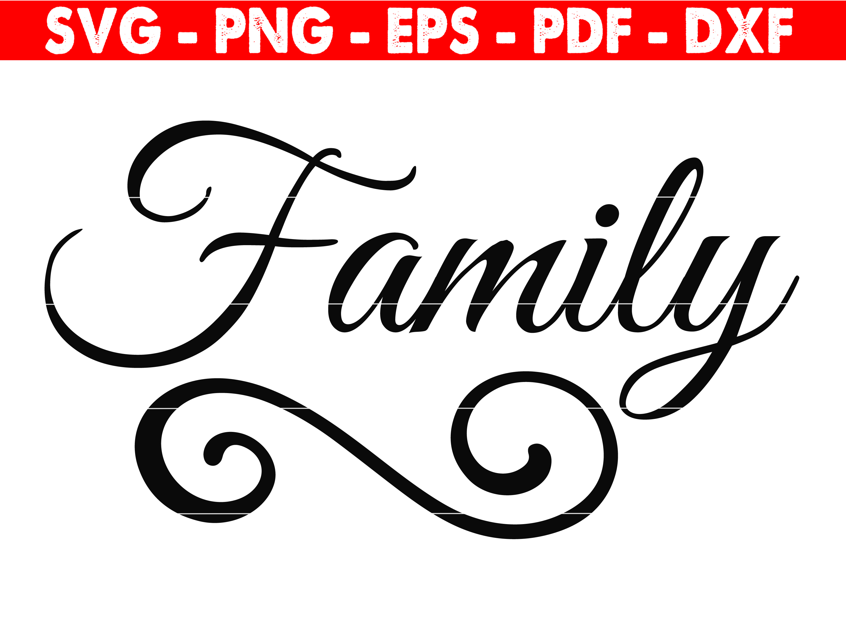 Family Svg, Family Wall Decor Svg, Family Svg, Family Design | Inspire ...