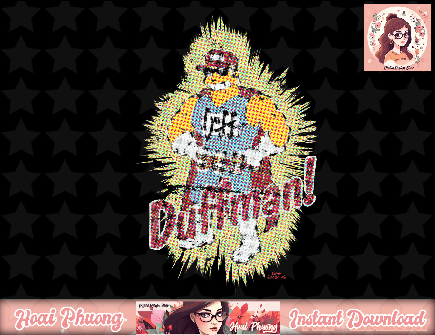 The Simpsons Duffman Standing Portrait png, instant download - Inspire ...