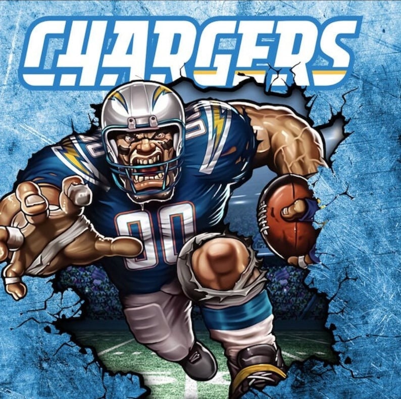 Los Angeles Chargers Png, NFL Teams, NFL Png, American Footb | Inspire ...
