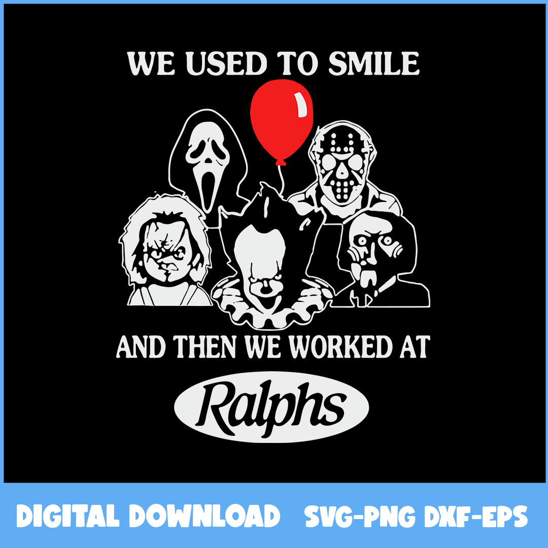 Horror Movie Ralphs Svg, Horror Movie Characters Svg, Horror | Inspire ...