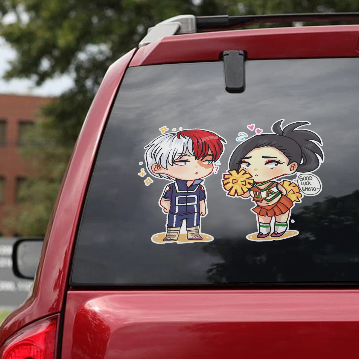 Anime Decal, Anime Sticker, Manga Decal, Yaoyorozu Momo Stic | Inspire ...
