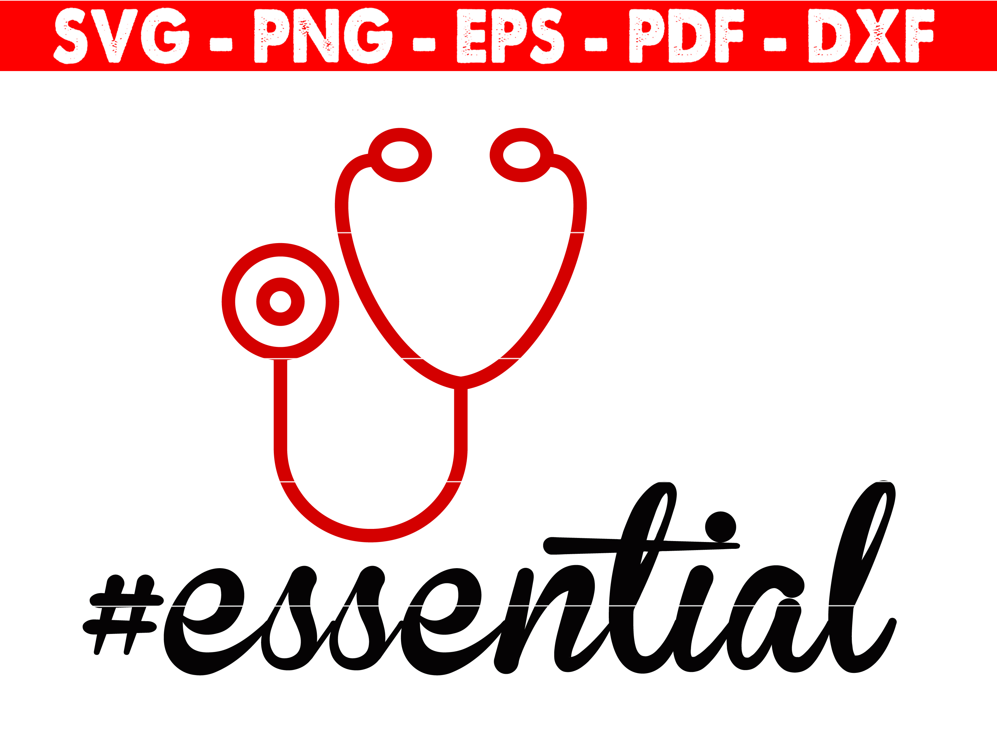 Essential Svg, Nurse Svg, Stethoscope Svg, Love Heart Svg, M | Inspire ...