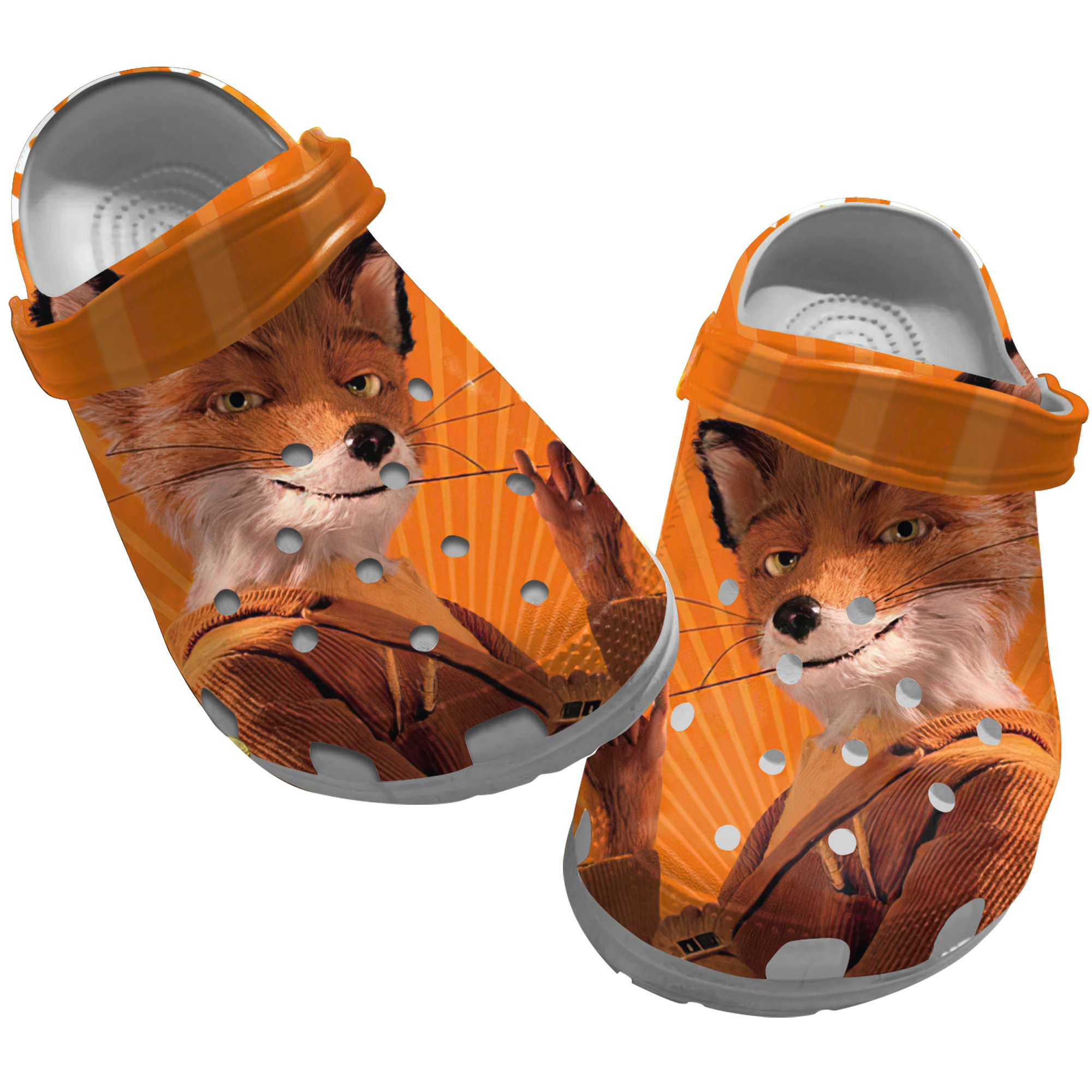 Fantastic Mr Fox Clog Shoes Unisex, Fantastic Mr Fox Crocs, - Inspire ...