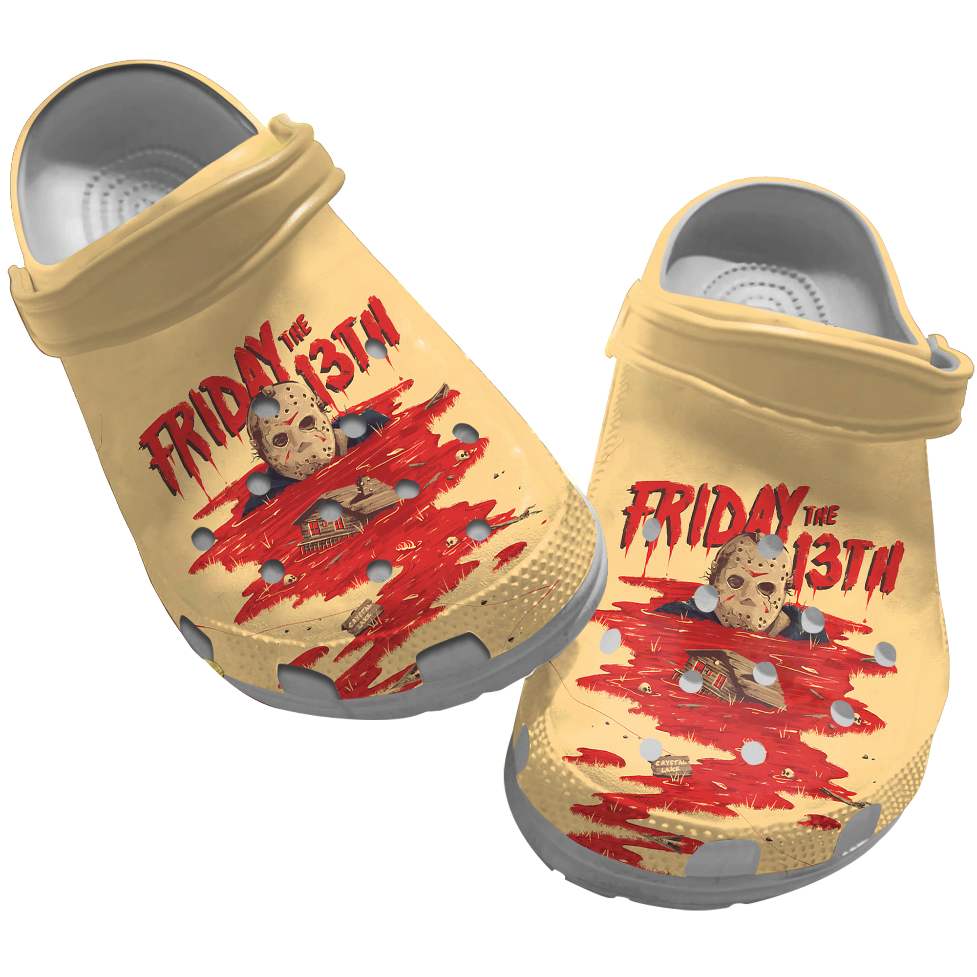 Friday the 13th Crocs, Friday the 13th Clog Shoes Unisex, Mo | Inspire ...