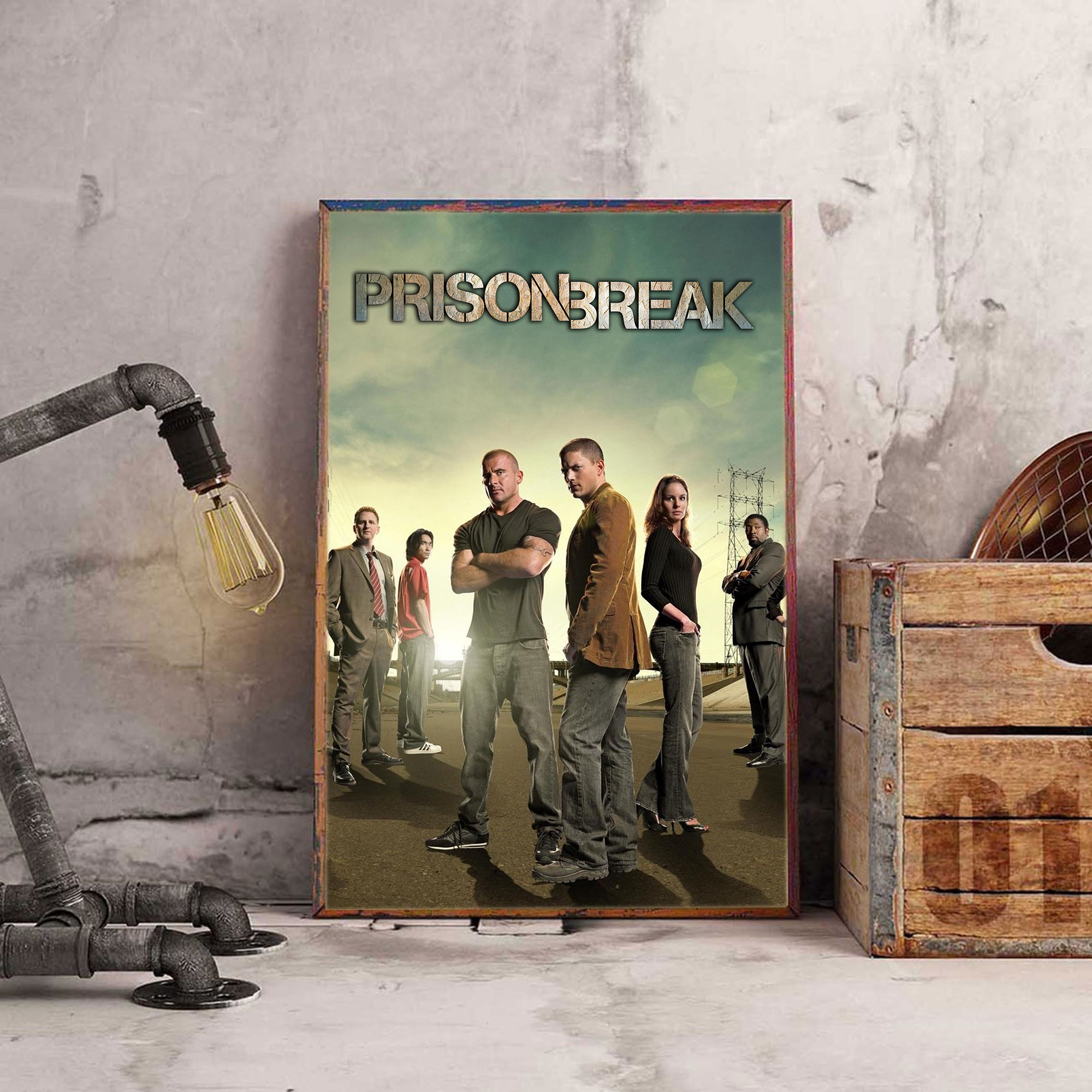 Prison Break Poster, The Escape A Desperate Gamble Poster, M | Inspire ...