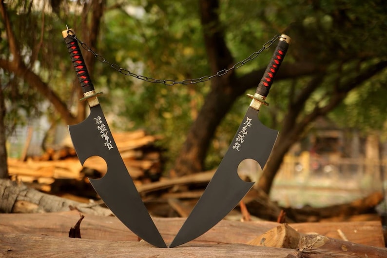 Double Anime Sword, Anime Cosplay, Handmade Anime Training S - Inspire ...
