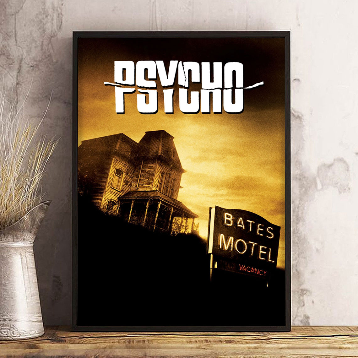 Psycho Poster, Creature's Haunting Grip Poster, Norman Bates | Inspire ...