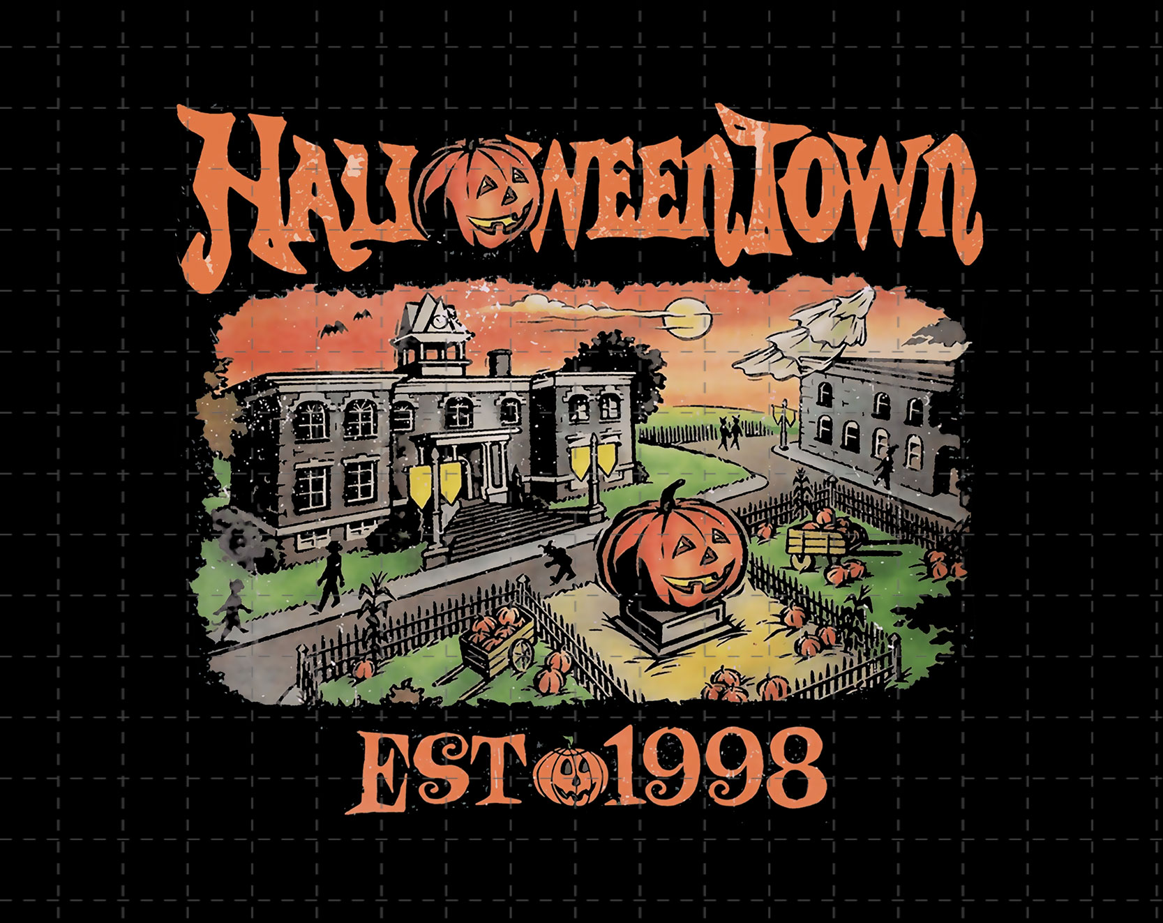 Halloweentown Est 1998 Png, Halloweentown And Chill Png, Hal | Inspire ...