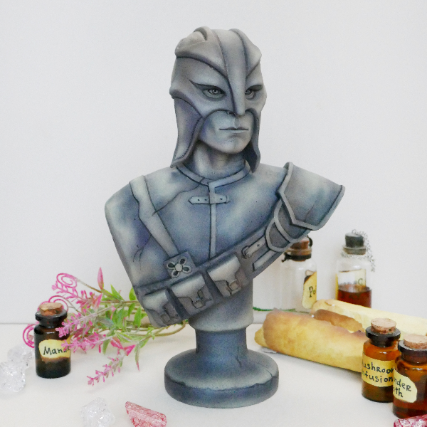 Gray Fox bust (not painted) | Skyrim - Inspire Uplift