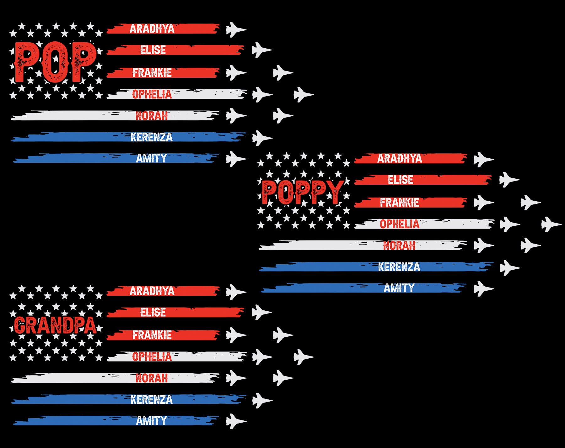 CUSTOM Patriot Day Grandpa/ Dad PNG Bundle, Patriotic Grandp - Inspire ...